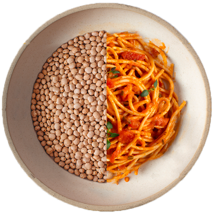 Lupin pasta...perfected – Chef's Kiss